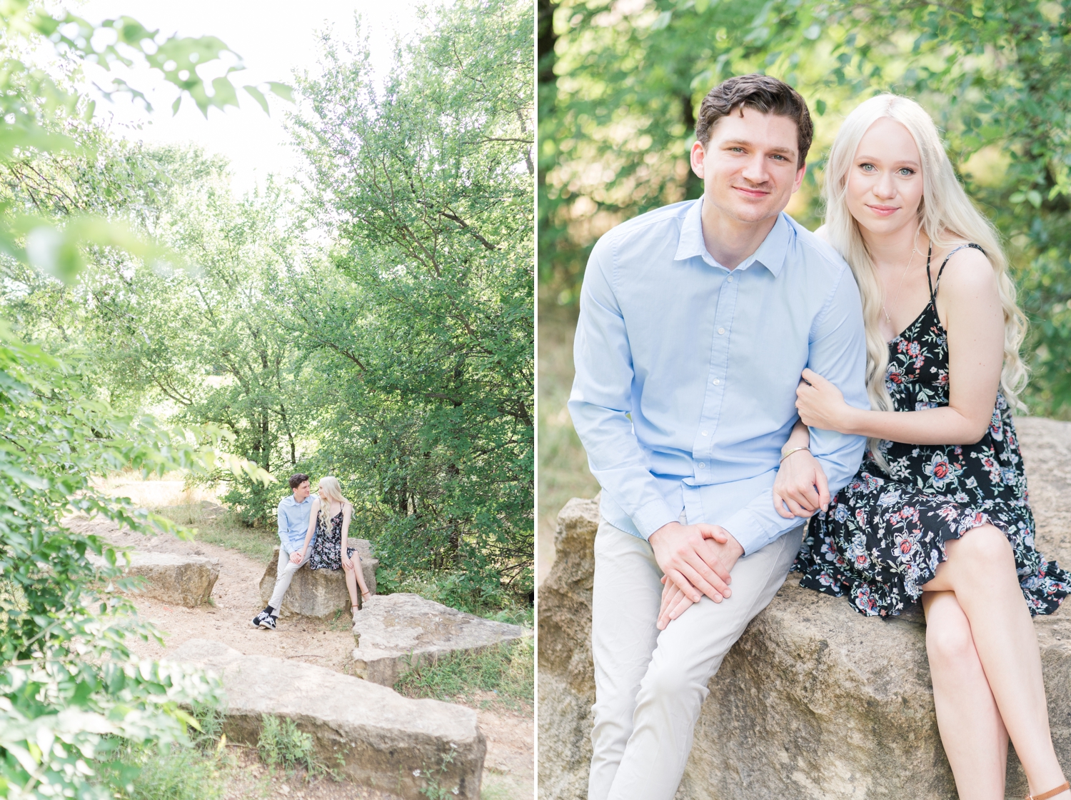 BAILEY + RANDY | Arbor Hills Plano Engagement » Cindy Medick Photography
