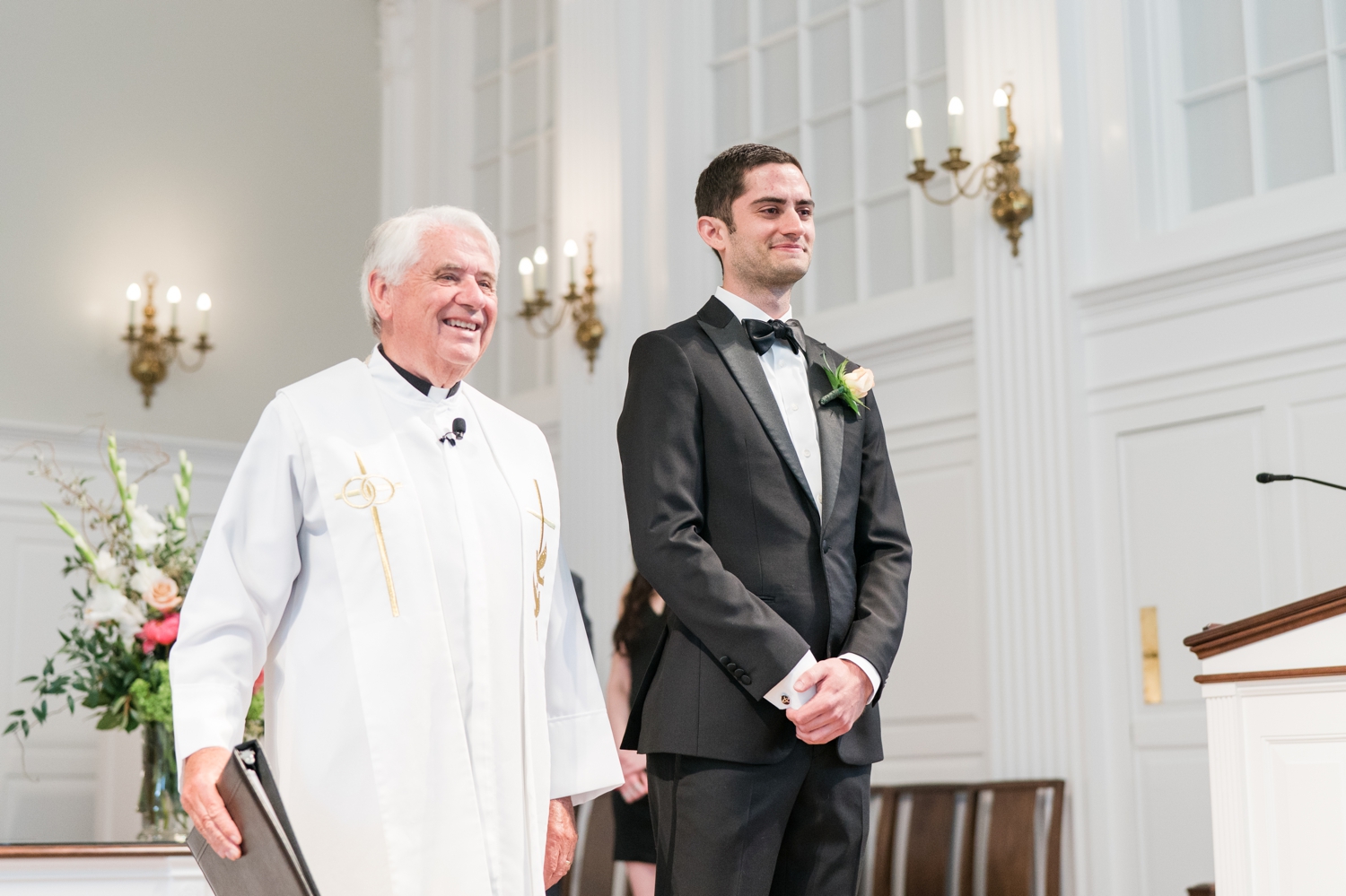KIMBERLY + DAVID | A Robert Carr Chapel Wedding » Cindy Medick Photography
